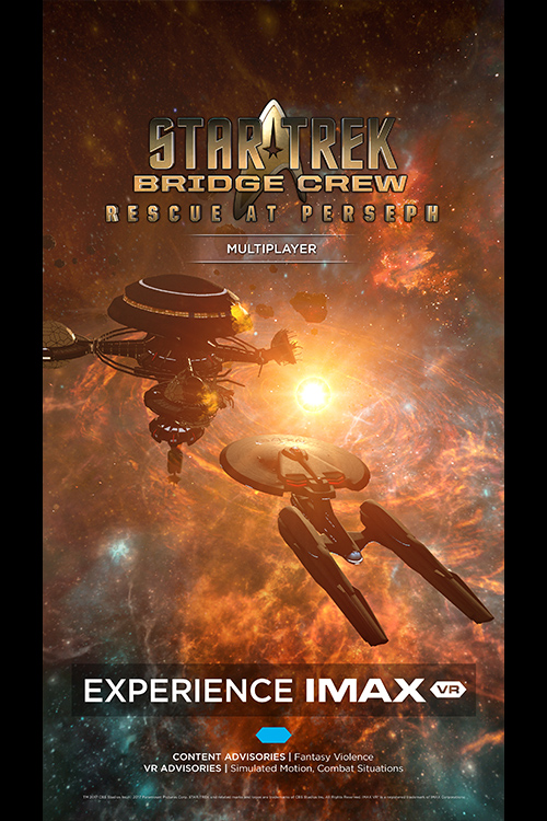 IMAX VR: Star Trek Bridge Crew at an AMC Theatre near you.