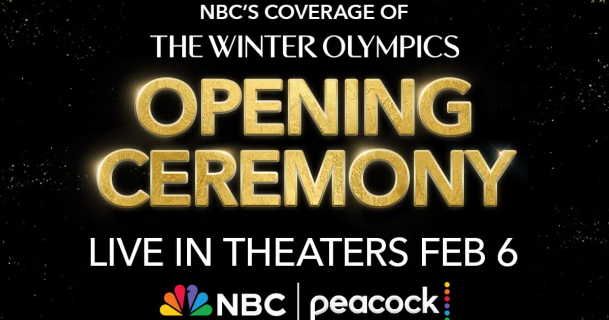 NBC’s Milan Cortina Winter Olympics Opening Ceremony Showtimes