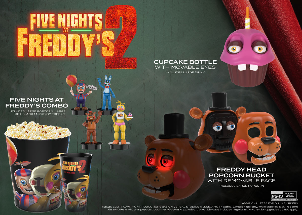 Five Nights at Freddy's 2 movie showtimes at an AMC Theatre near you.