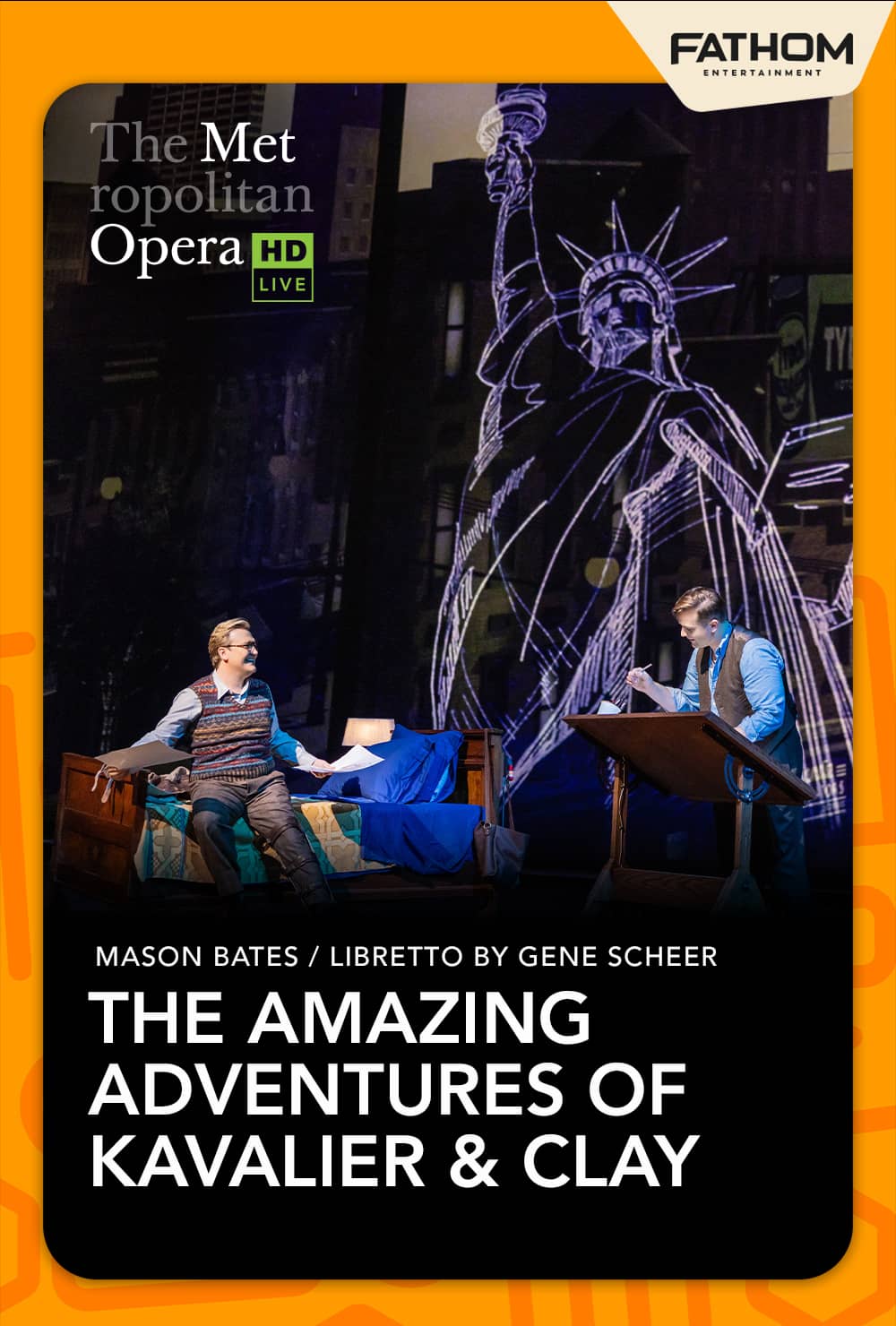 Met Opera: The Amazing Adventures of Kavalier & Clay movie showtimes at ...