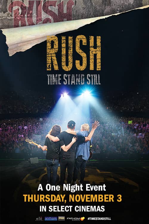 Rush - Time Stand Still movie showtimes at an AMC Theatre near you.