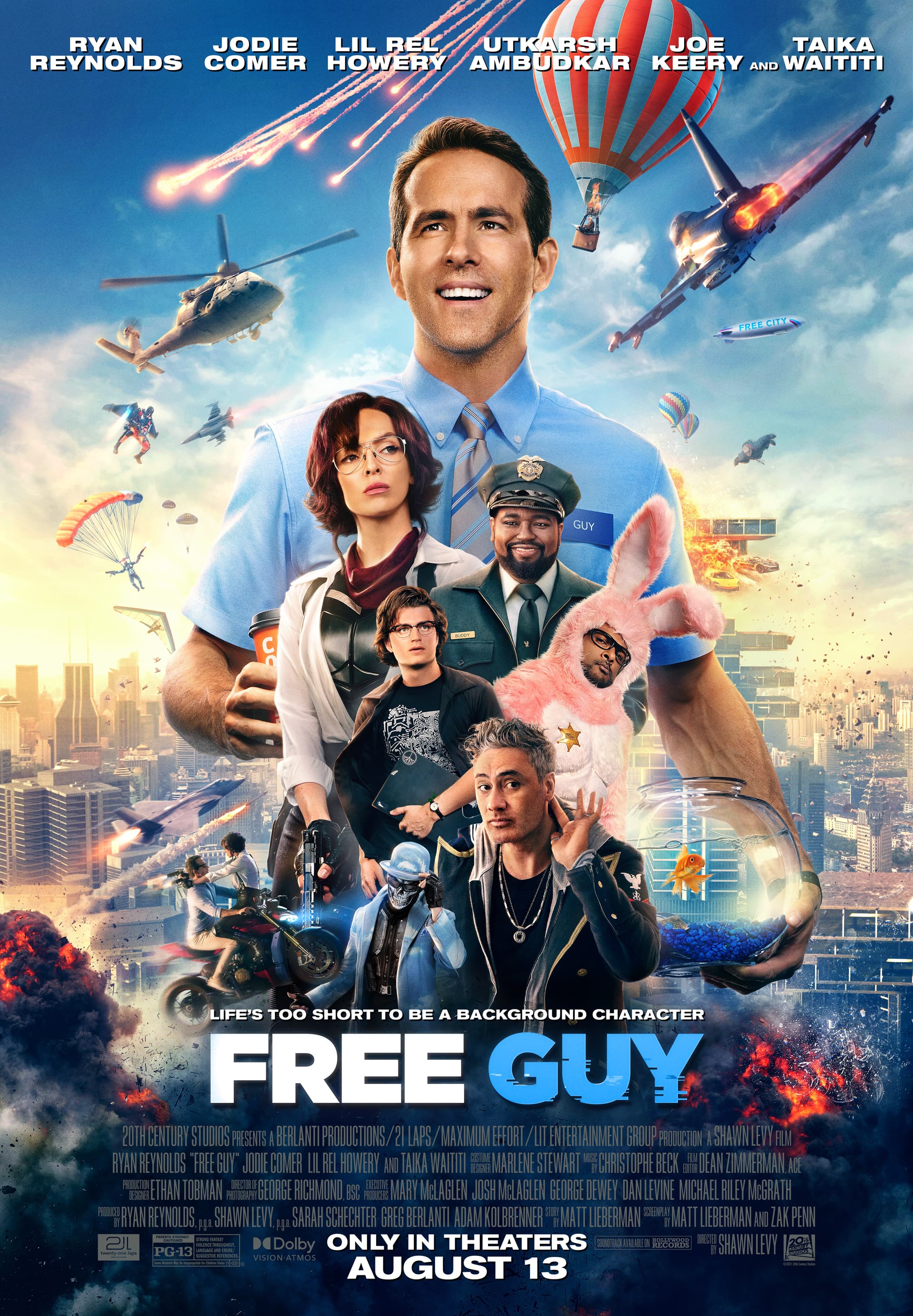 Free Guy movie showtimes at an AMC Theatre near you.
