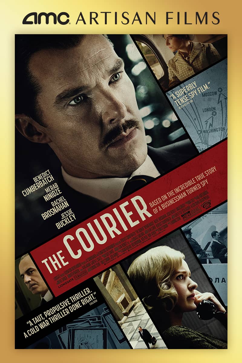 The Courier movie showtimes at an AMC Theatre near you.