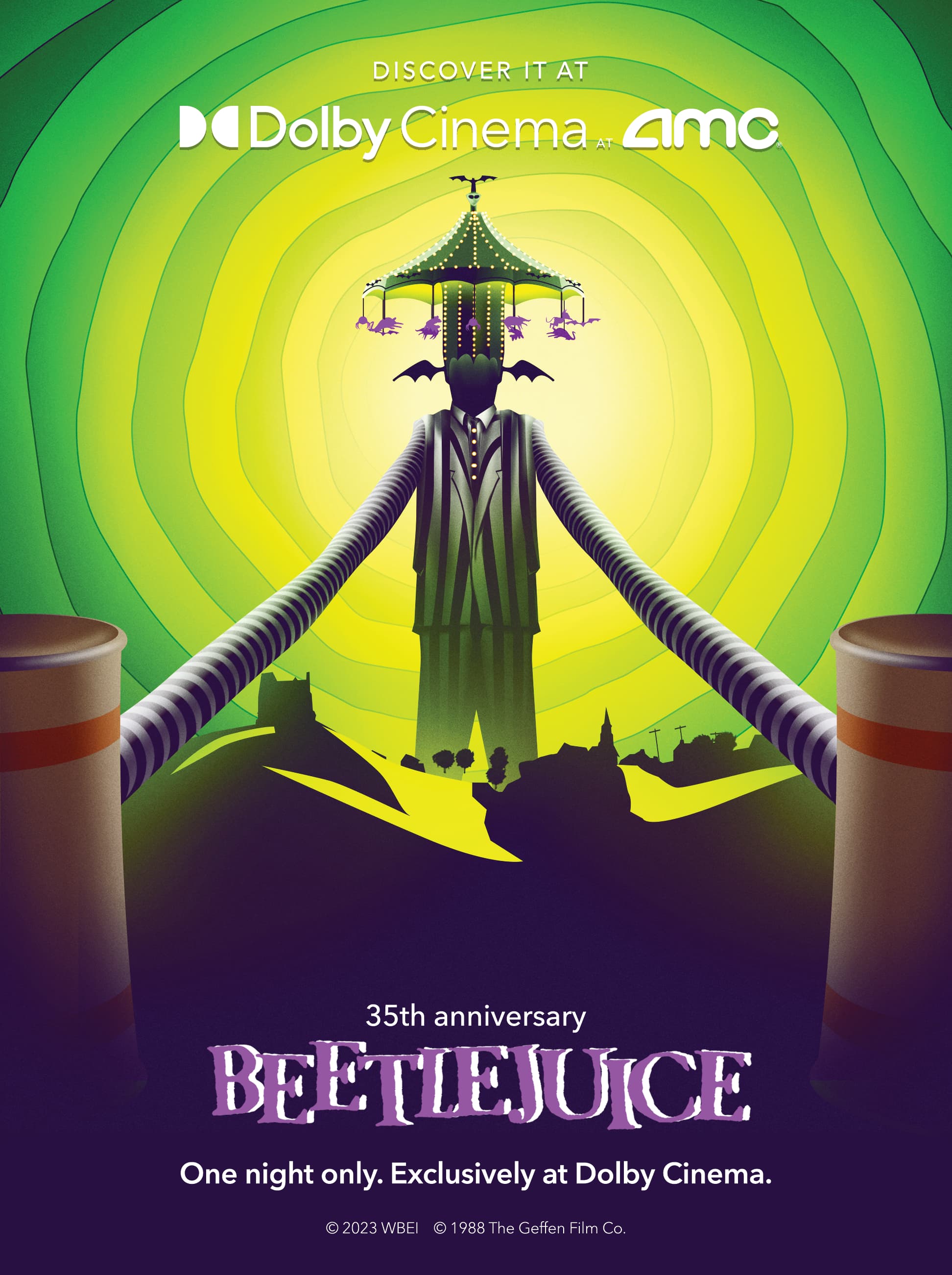 Beetlejuice 35th Anniversary movie showtimes at an AMC Theatre near you.