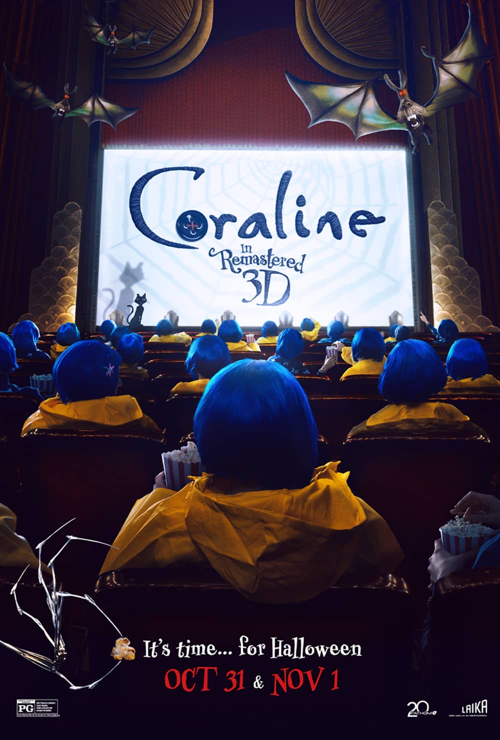 Coraline 15th Anniversary movie showtimes at an AMC Theatre near you.