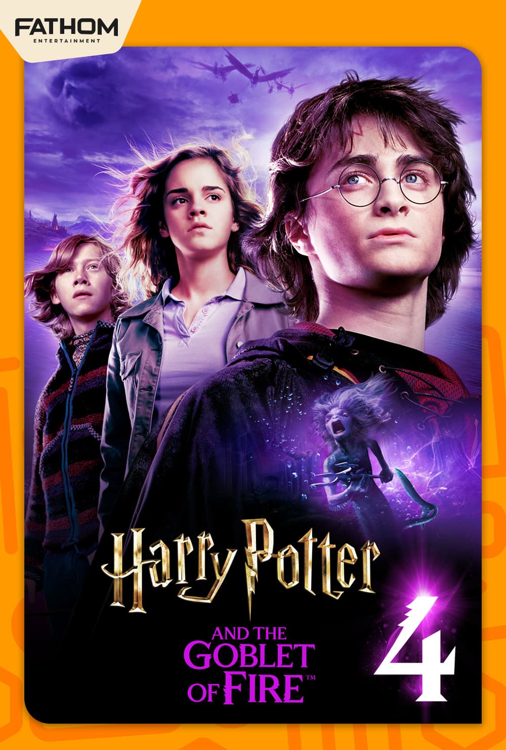 Harry Potter & the Goblet of Fire 20th Anniversary (Fathom 2025) movie ...