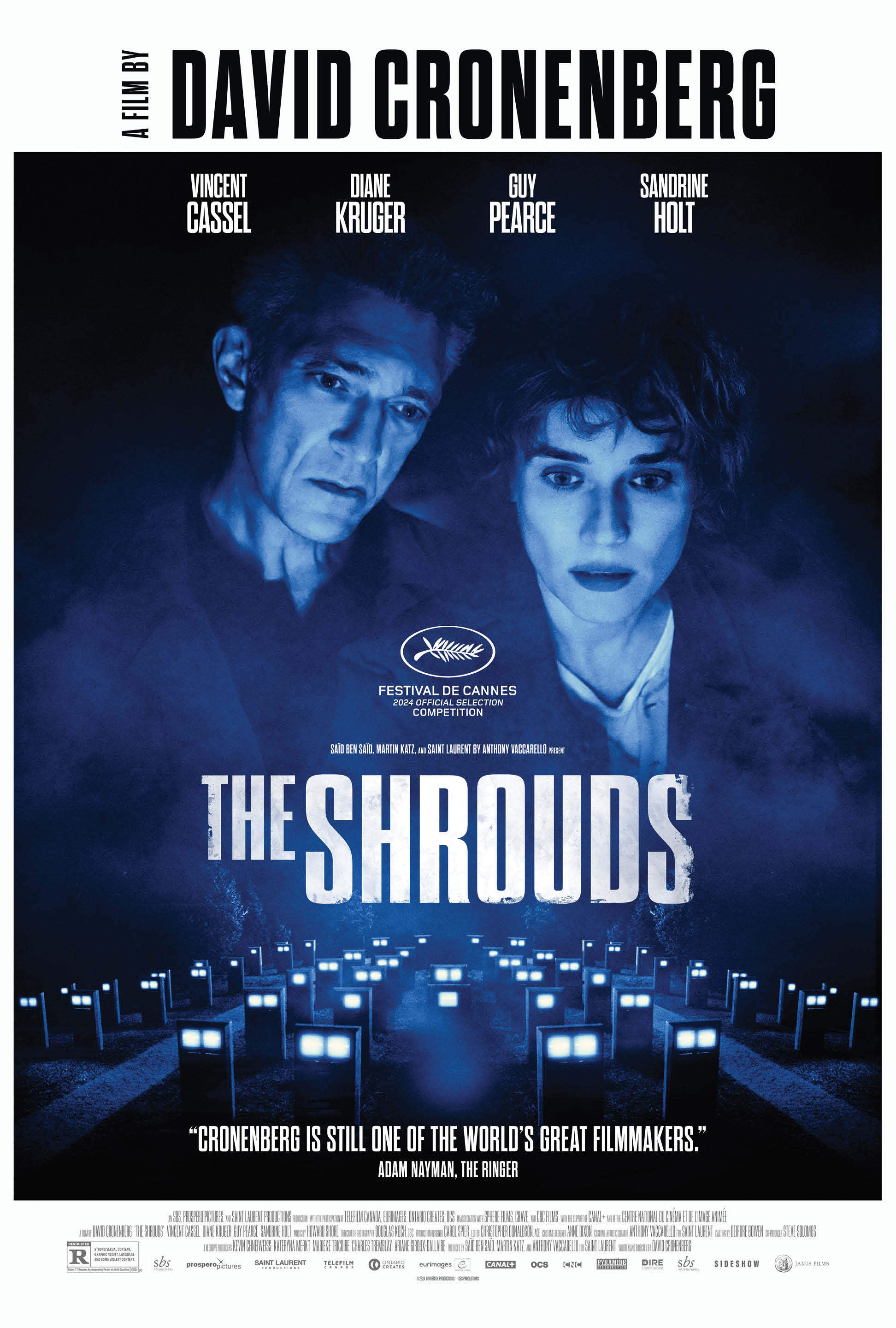 The Shrouds movie showtimes at an AMC Theatre near you.