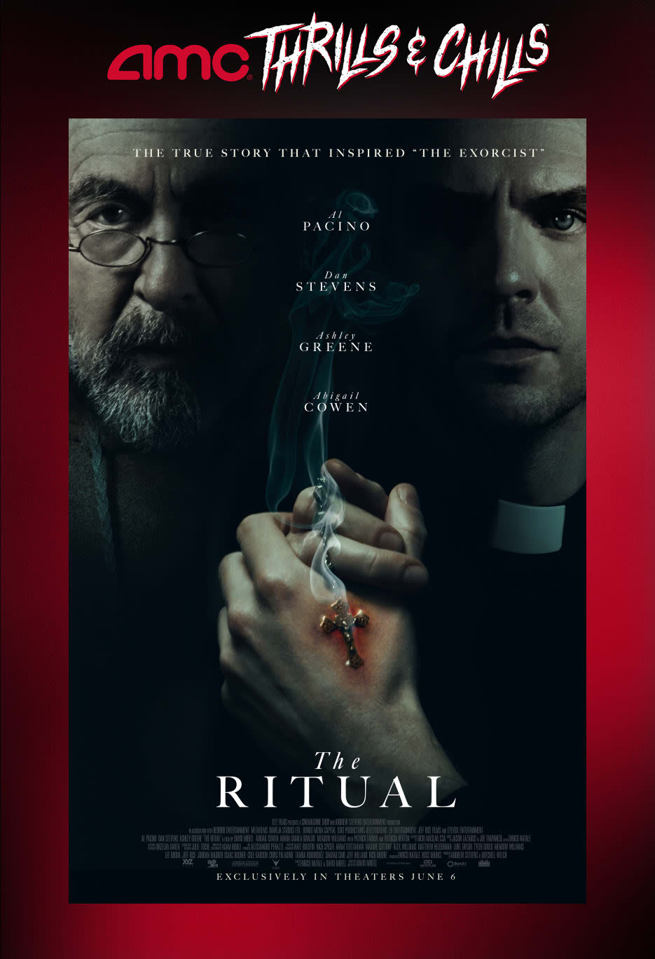 The Ritual movie showtimes at an AMC Theatre near you.