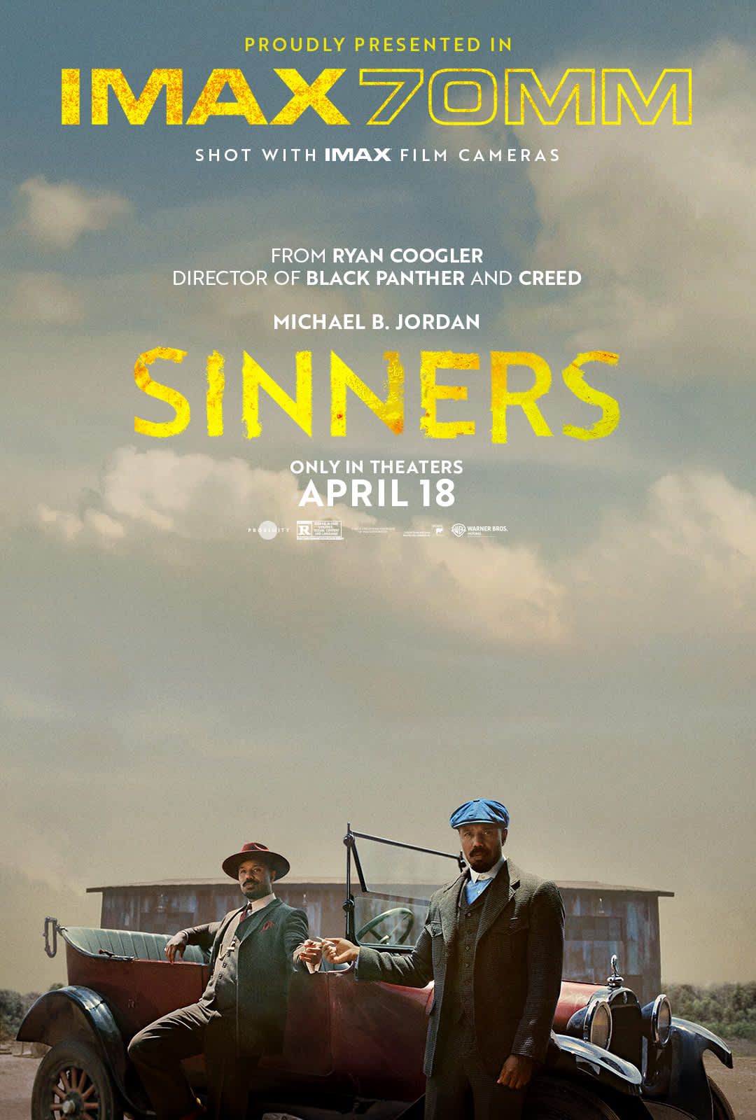 Sinners: Early Access IMAX 70MM Event movie showtimes at an AMC Theatre ...