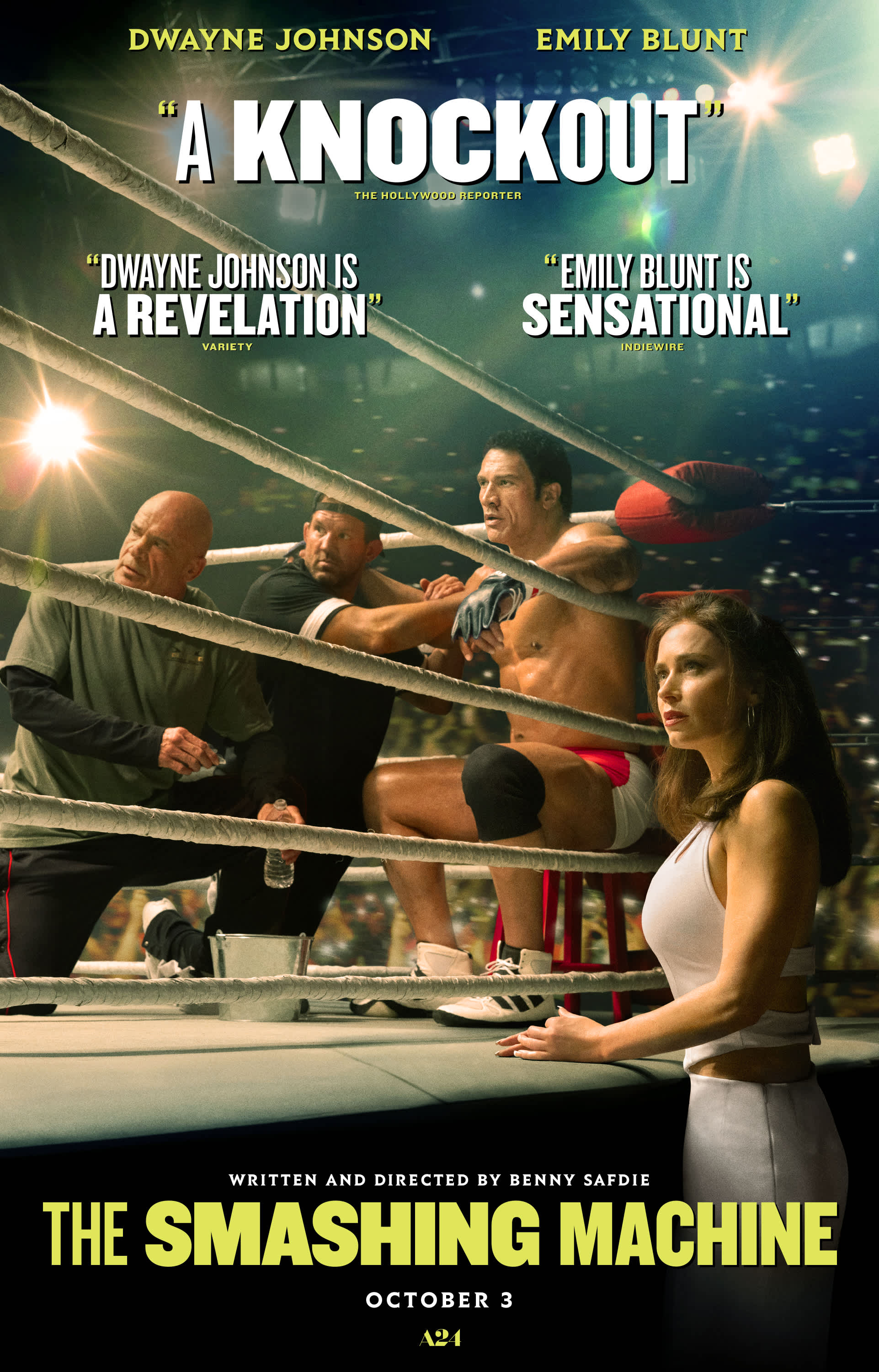 The Smashing Machine movie showtimes at an AMC Theatre near you.