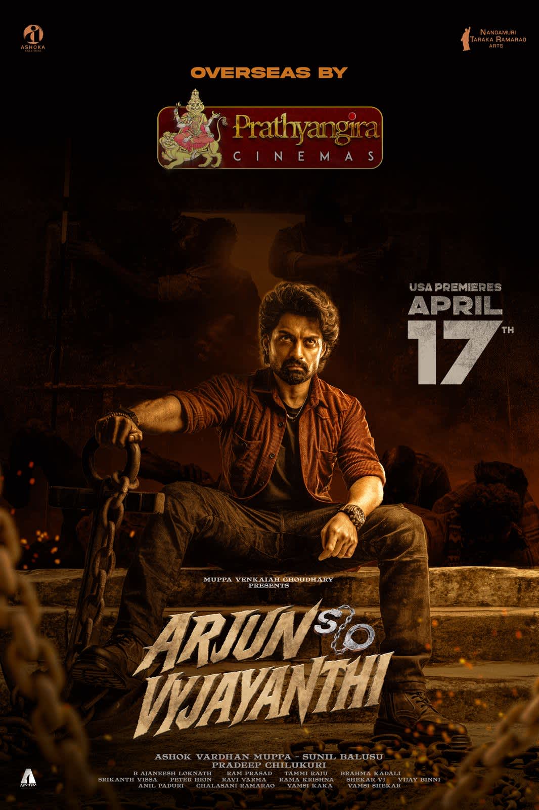 Arjun S/O Vyjayanthi Showtimes