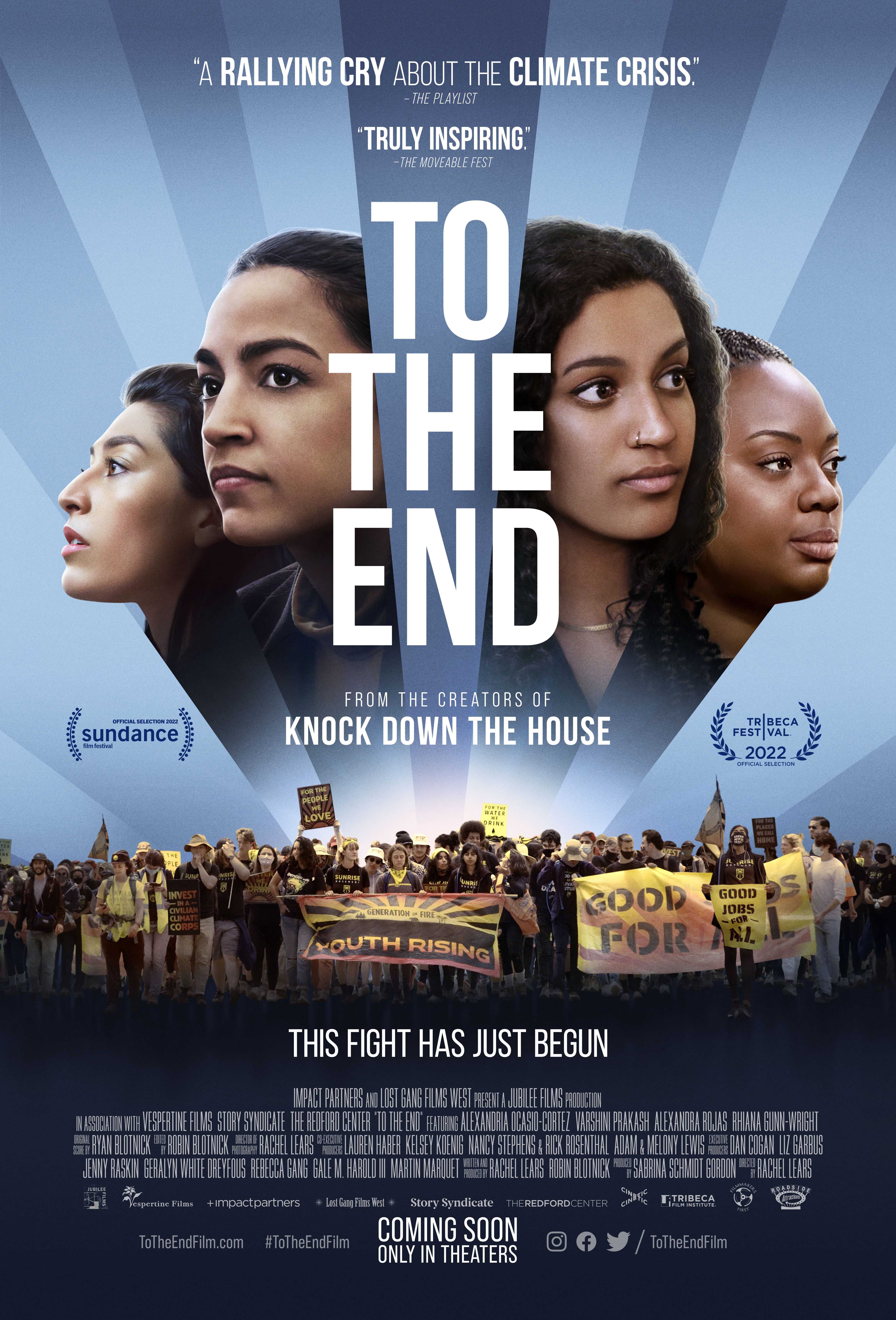 To the End at an AMC Theatre near you.